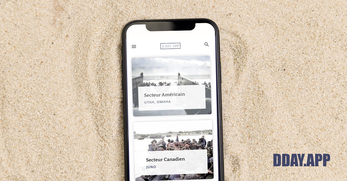 D-Day App - Application to visit the D-Day beaches
